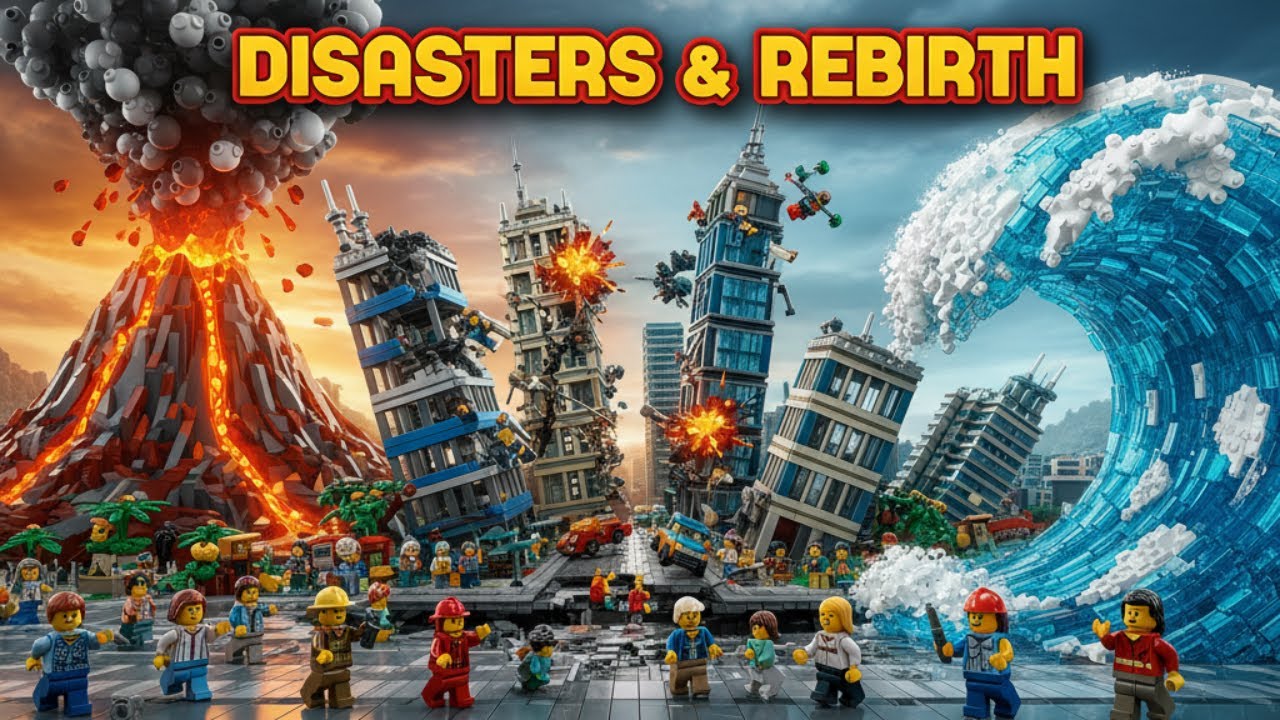 LEGO Natural Disasters: From Chaos to Rebirth - YouTube