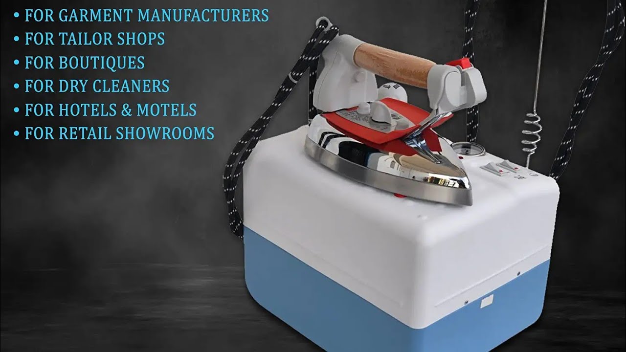 SILTER STEAM BOILER WITH STEAM IRON 3.5 LITER - YouTube