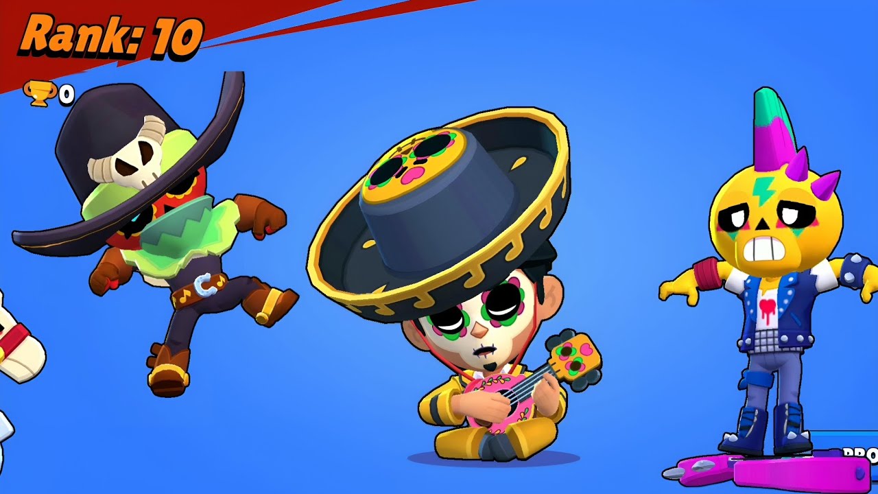 All POCO + Skins Losing Pose 😭 | Brawl Stars - YouTube