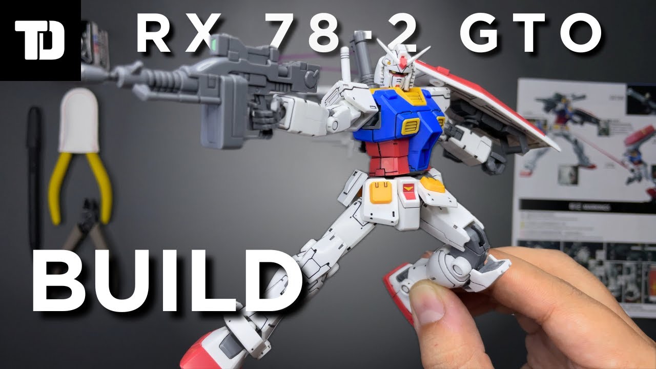 RX 78-2 Gundam HG 1/144 GTO| The Origin| SPEED BUILD| ASMR BUILD ...