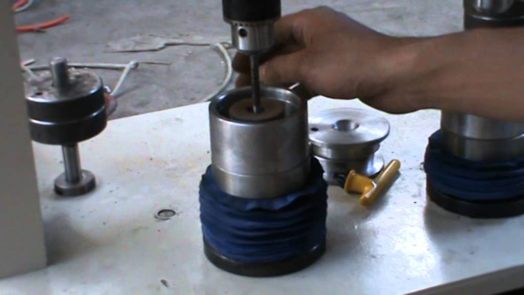 Wire Drawing Die Repair Machine 4-2 - YouTube