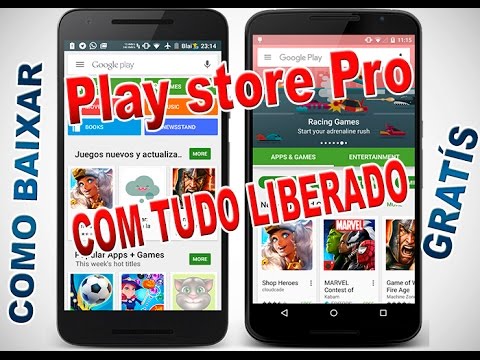 PLAY STORE PRO, COM TUDO LIBERADO COMPLETO 2017 - YouTube