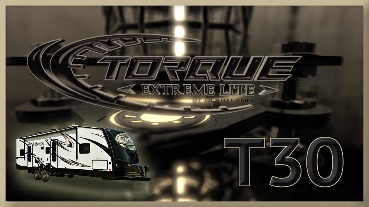 2019 Heartland Torque XLT T30 Toy Hauler For Sale Lakeshore RV - YouTube