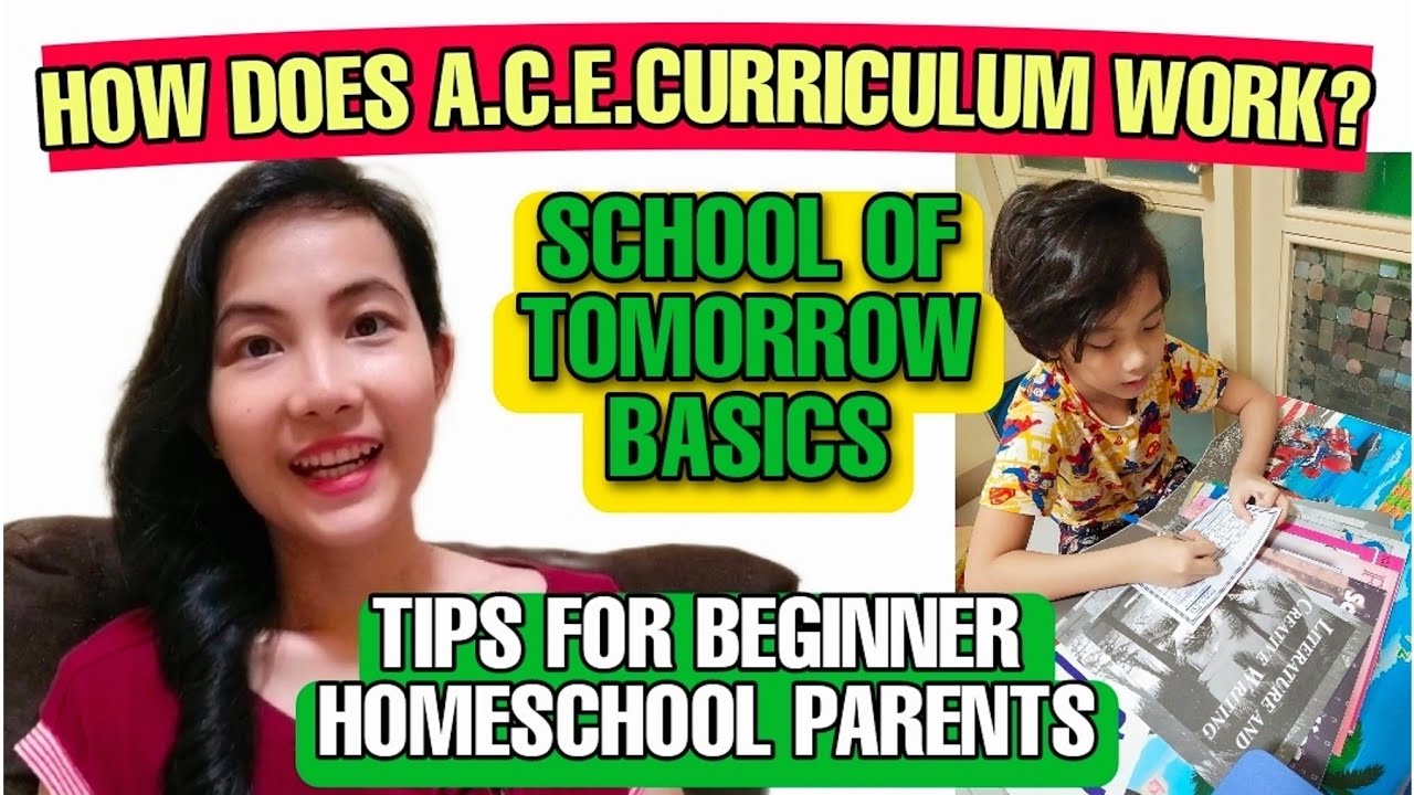 HOW DOES A.C.E CURRICULUM WORK|HOMESCHOOL TIPS|SCHOOL OF TOMORROW ...