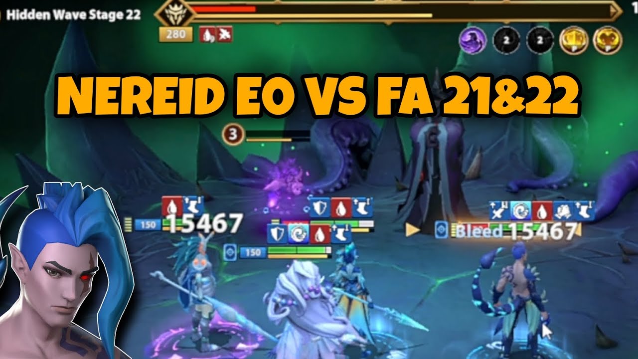 NEREID EXCLUSIVE 0 IS MASSIVE IN FACTION ABYSS 21 & 22 | HIDDEN WAVE ...