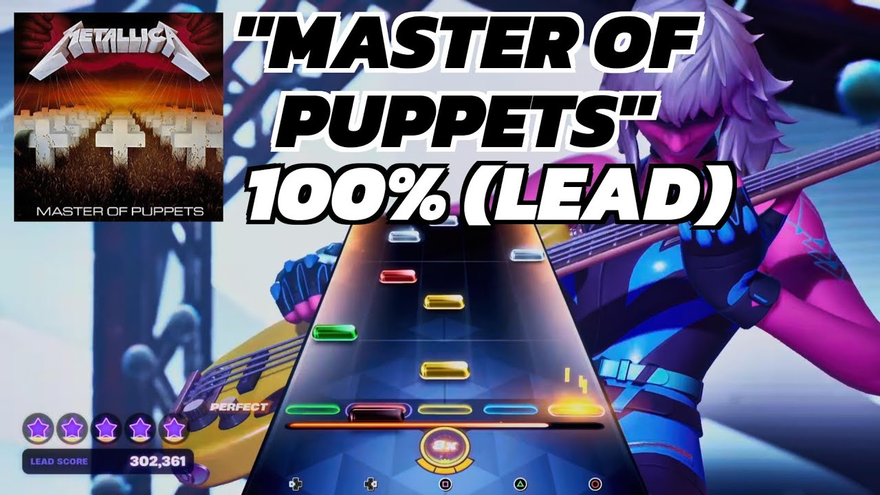 Fortnite Festival | "Master of Puppets" FC Expert Lead - YouTube