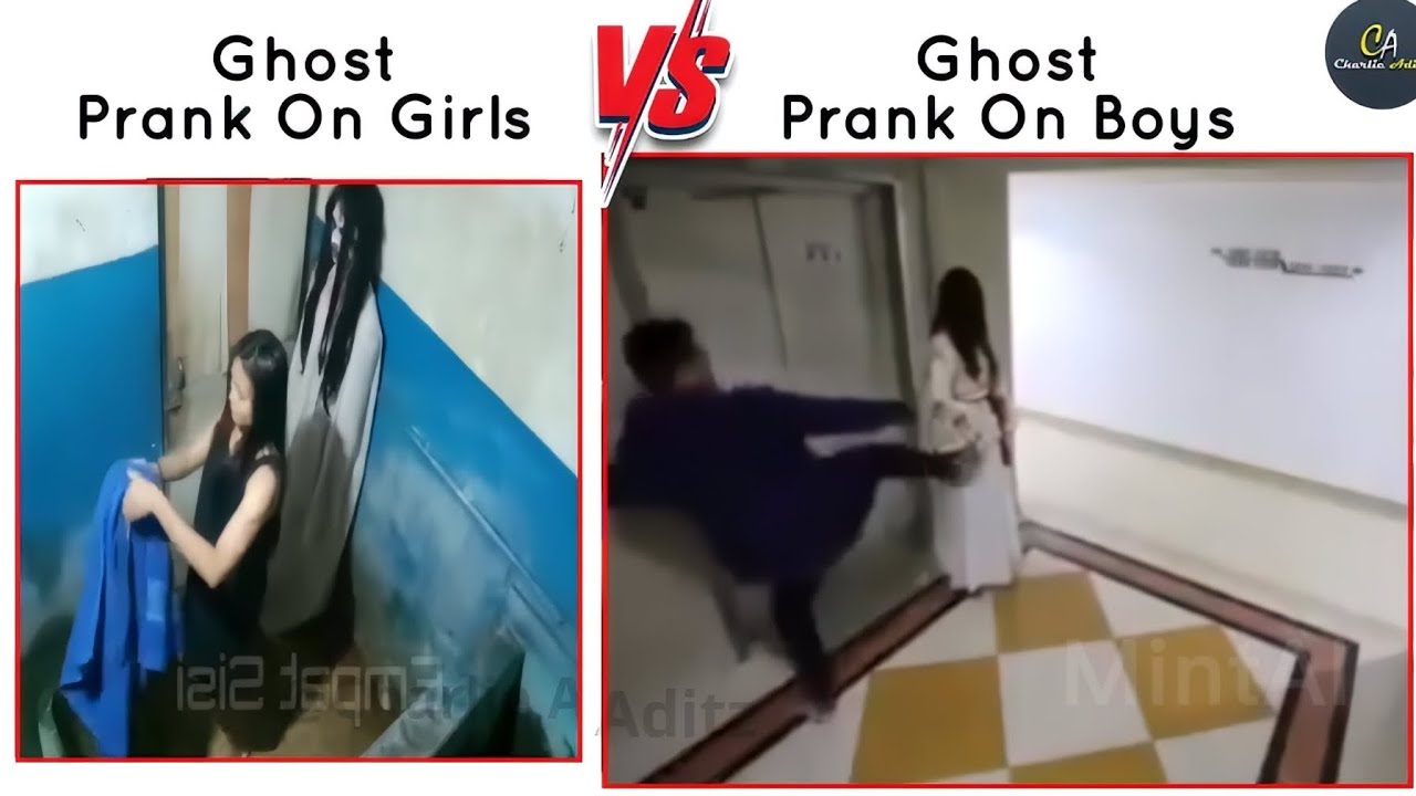 Ghost Prank on Girls vs Ghost Prank on Boys 🤣 #viralmemes #meme - YouTube