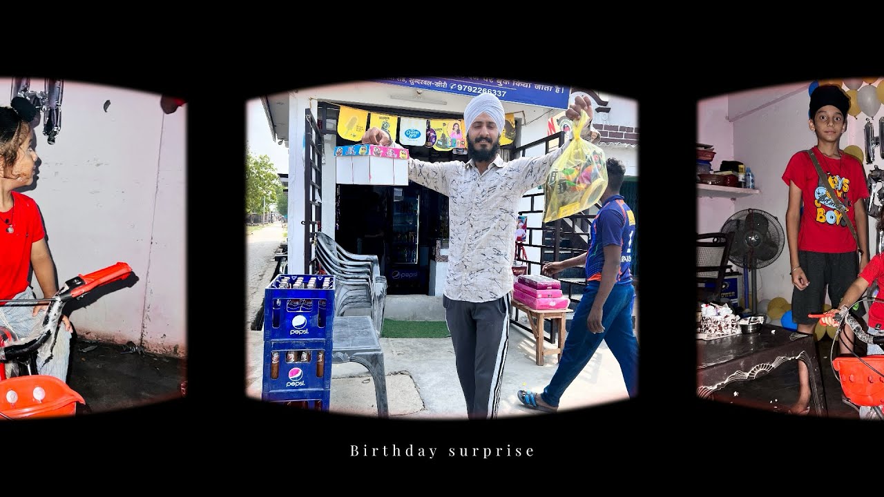BIRTHDAY SURPRISE || vlog 18 || malwa vlogs || - YouTube