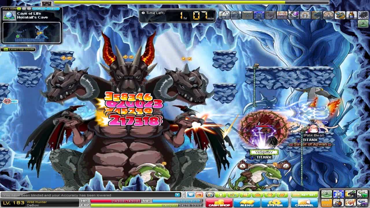 Don't Give Up - Horntail Boss Duo : MapleStory - YouTube