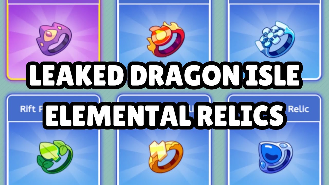 [UPDATED VER] New Dragon Isle Elemental Relics and Buddies! - YouTube