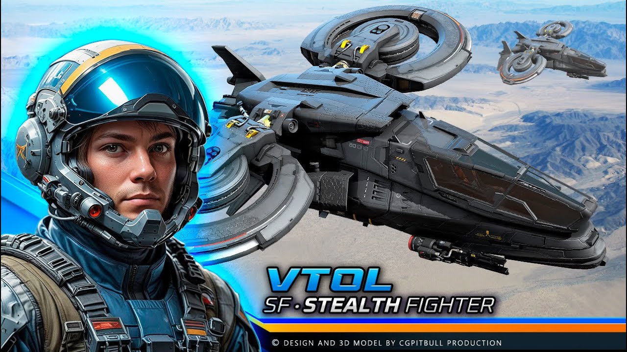VTOL - STEALTH Fighter - YouTube