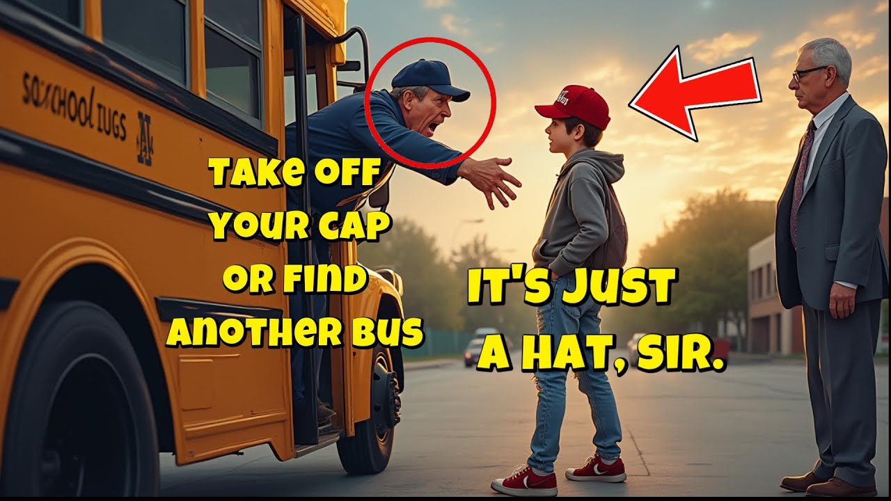 A school bus driver expelled a kid in a MAGA hat, unaware he was the ...