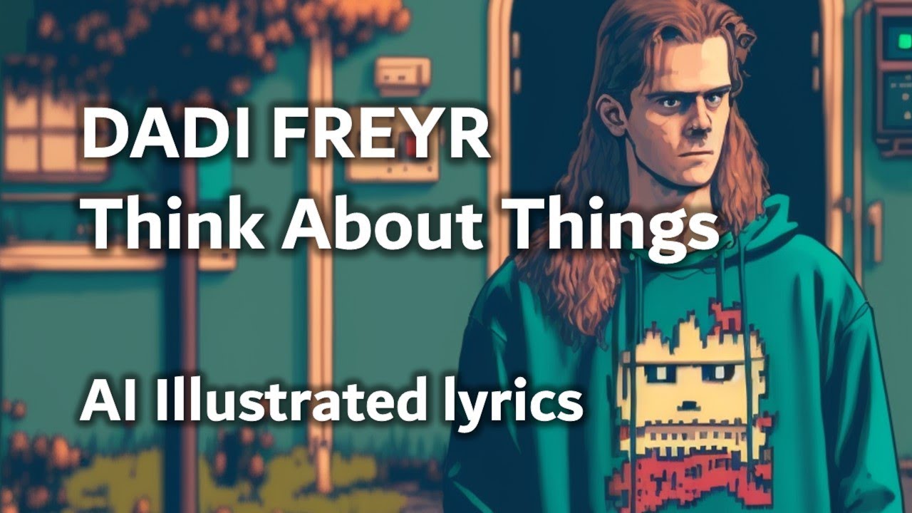 Daði Freyr, Think About Things | AI Illustrated LYRICS | Pixel Art ...