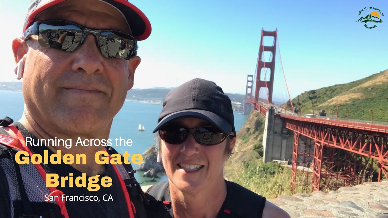 Running Across the Golden Gate Bridge and San Francisco Bay - ARN - YouTube