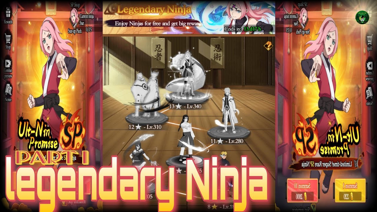 Pride Of Nindo Legendary Ninja(11/23/23) Lvl 185 & Lvl 205 Temple Of ...