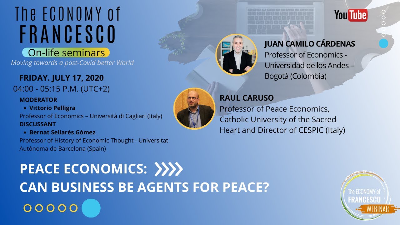 Peace Economics: can business be agents for peace? - YouTube