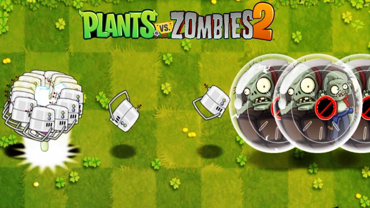 PvZ 2 Magnet-shroom&All Plants What Plant Can Kill Team Glass ball ...
