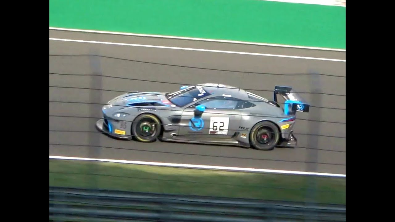 Aston Martin Vantage AMR GT3 // Deep V8 & Turbo Sound on Track - YouTube