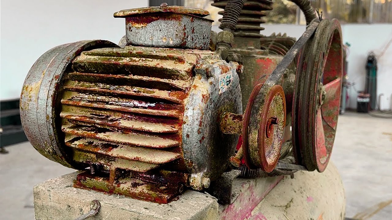 Restore Burned 3 Phase Motor // Restore Burned Out 3 Phase Motor// Work ...