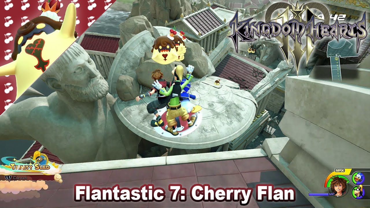 Kingdom Hearts 3 Flantastic 7: Cherry Flan - YouTube