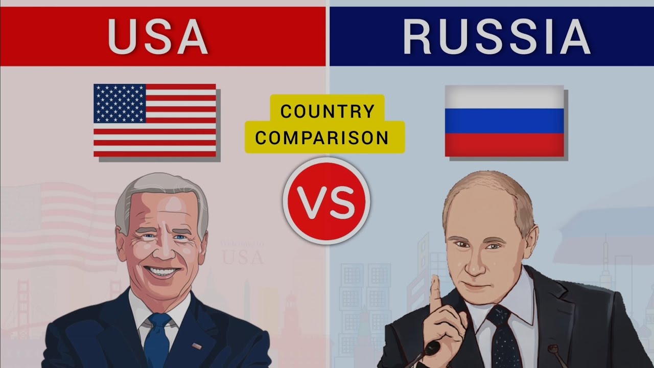 USA (United States of America) vs Russia Country Comparison Video - YouTube