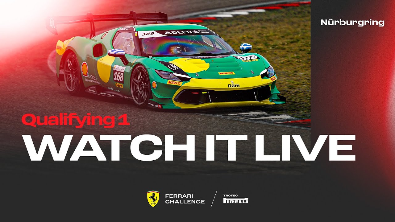 Ferrari Challenge Europe - Nürburgring, Qualifying 1 - Coppa Shell AM ...