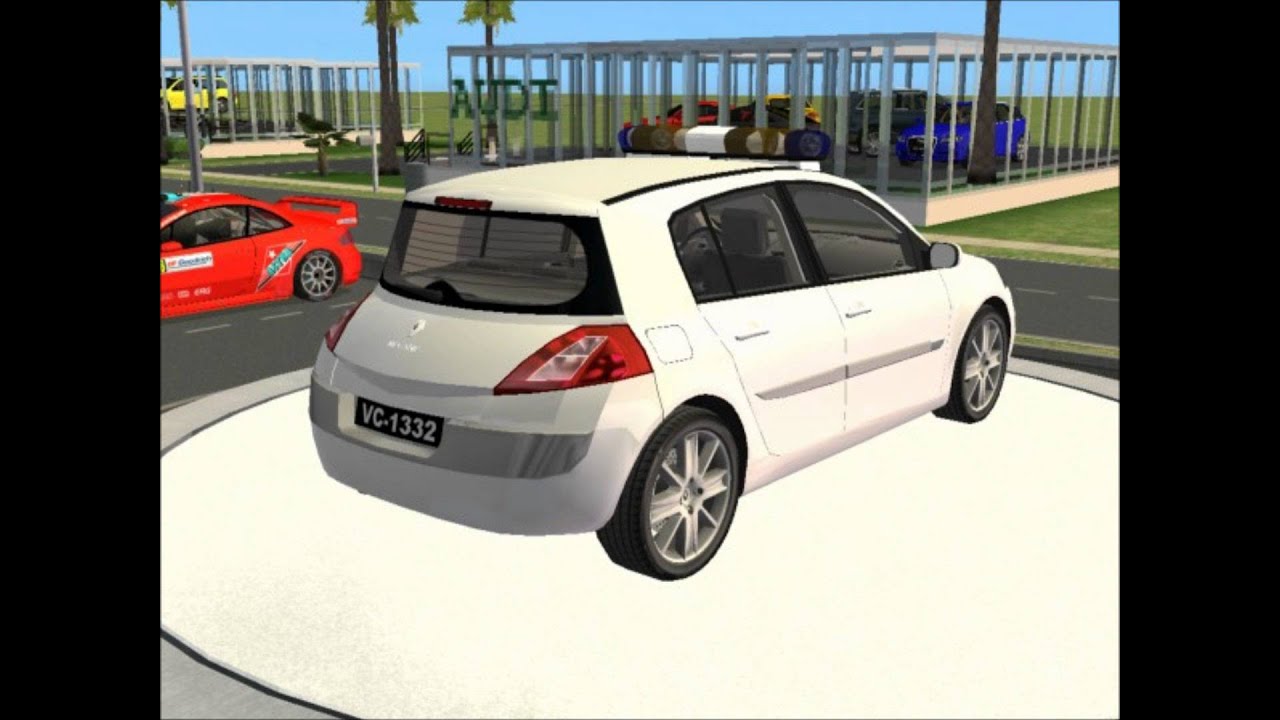 Sims 2 Car Conversion by VoVillia Corp. - 2005 Renault Mégane II ...