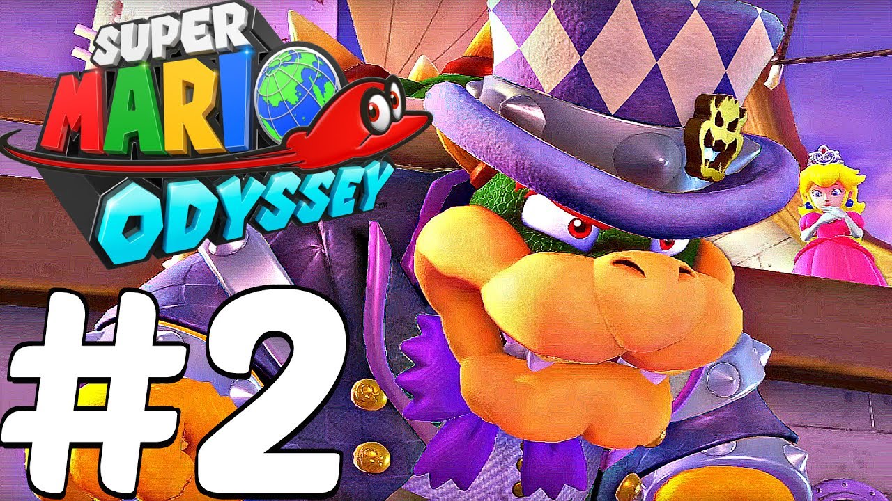 Super Mario Odyssey - Gameplay Walkthrough Part 2 - 1 HOUR Gameplay ...