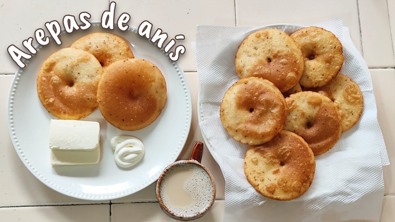Cómo se hacen las AREPAS DE ANÍS DULCES COLOMBIANAS 👩🏻‍🍳🇨🇴 - YouTube