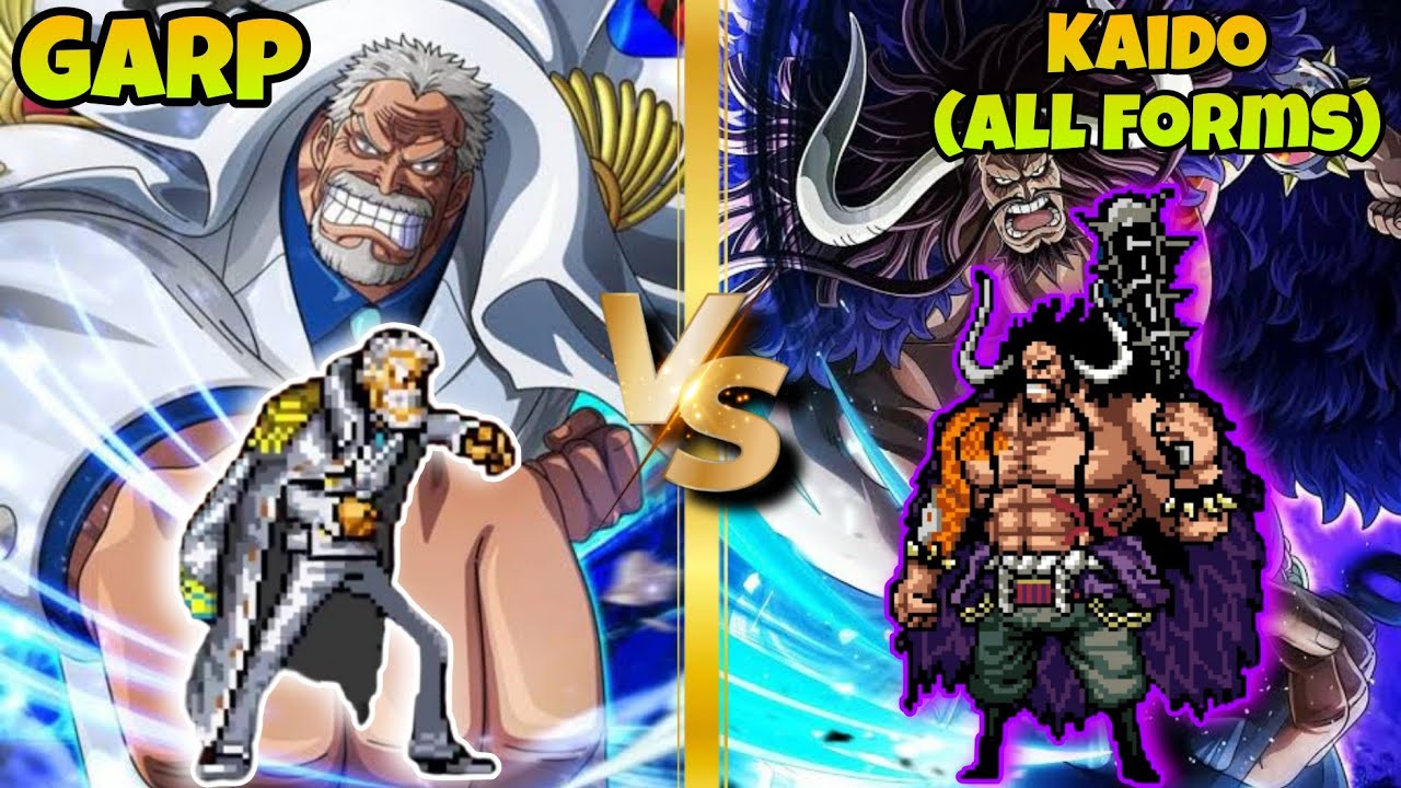 Jump Force MUGEN - Kaido (All Forms) vs Garp - YouTube