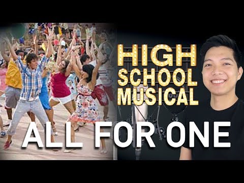All For One (Male Part Only - Karaoke) - High School Musical 2