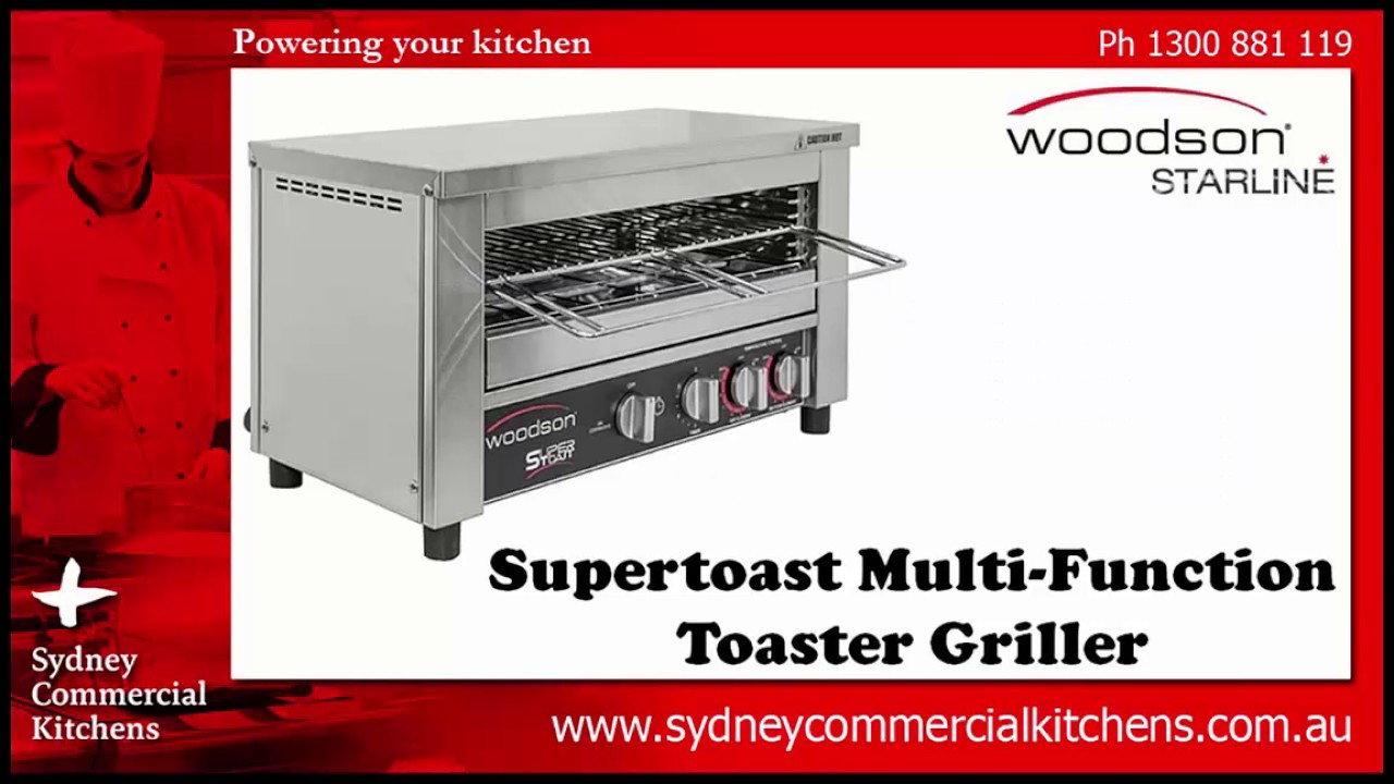 Woodson Starline Super Toaster - YouTube