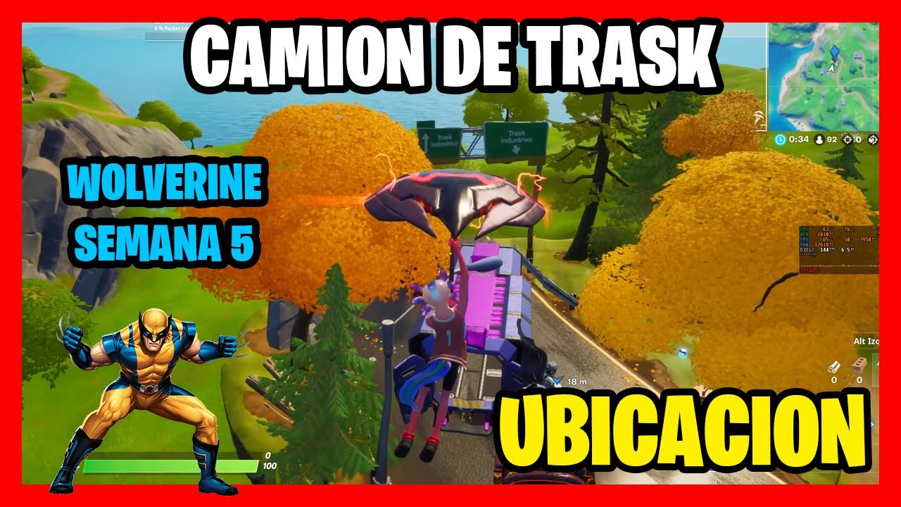 Localiza un camión de Transporte de Trask Desafío Wolverine Semana 5 ...