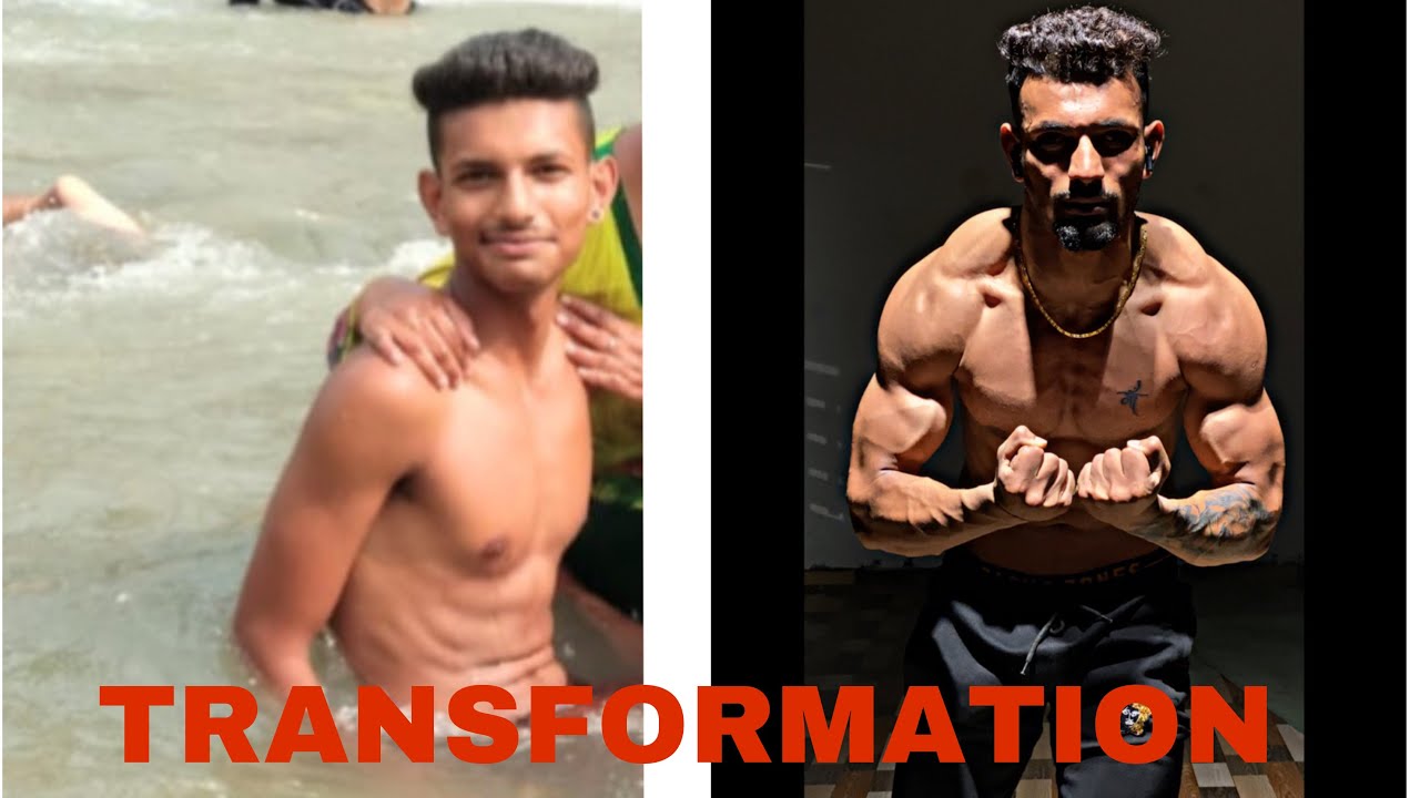 Dev Rawat | 4 Year Natural Transformation (2017-21) Journey From Skinny ...