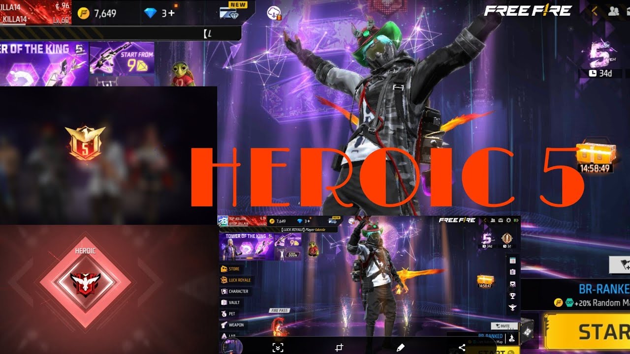 FREE FIRE HOME♡! - YouTube