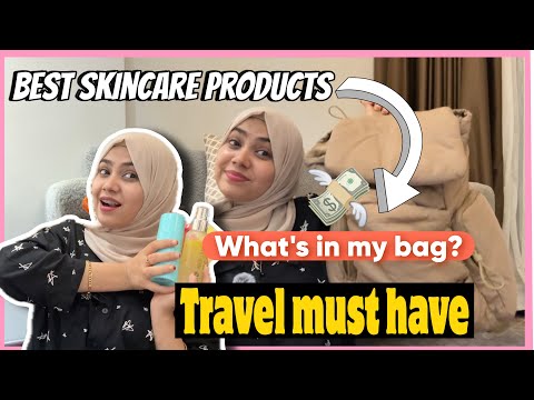 “Skincare I Always Carry in My Bag ✨ Affordable Skincare Must-Haves from Amazon 