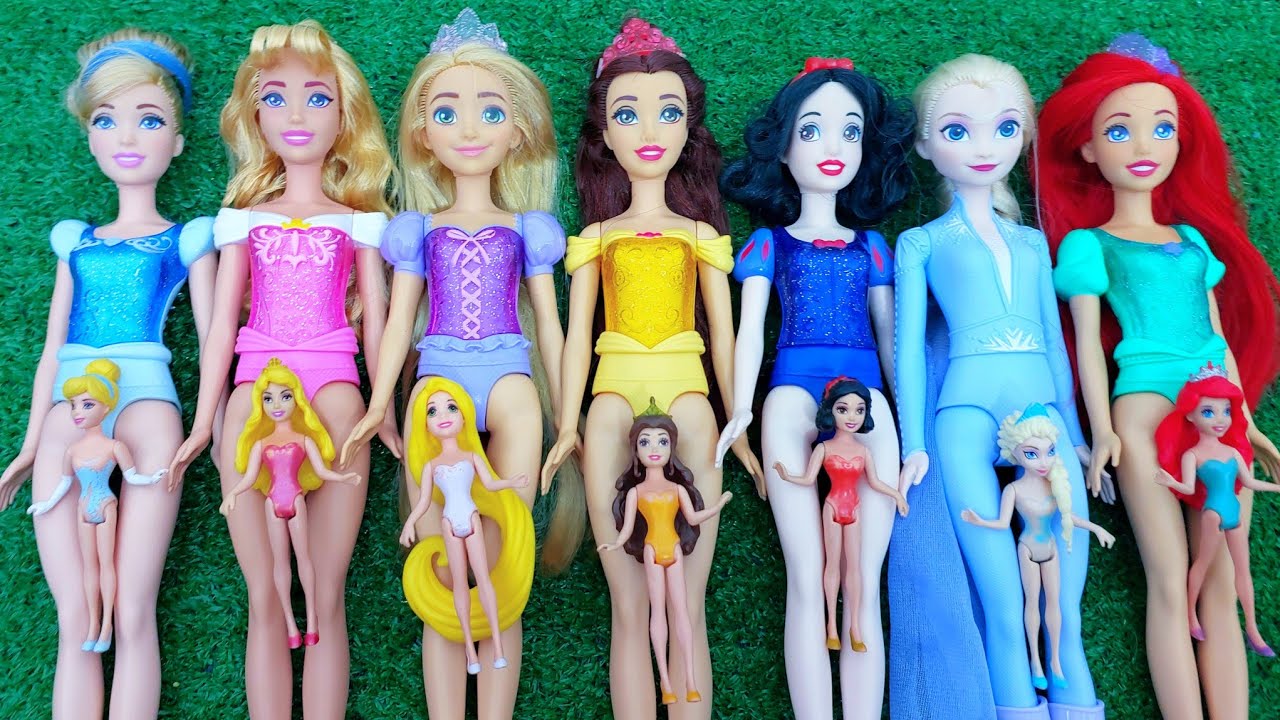 48:310 Minutes Disney princesses Collection ASMR Satisfying Unboxing ...
