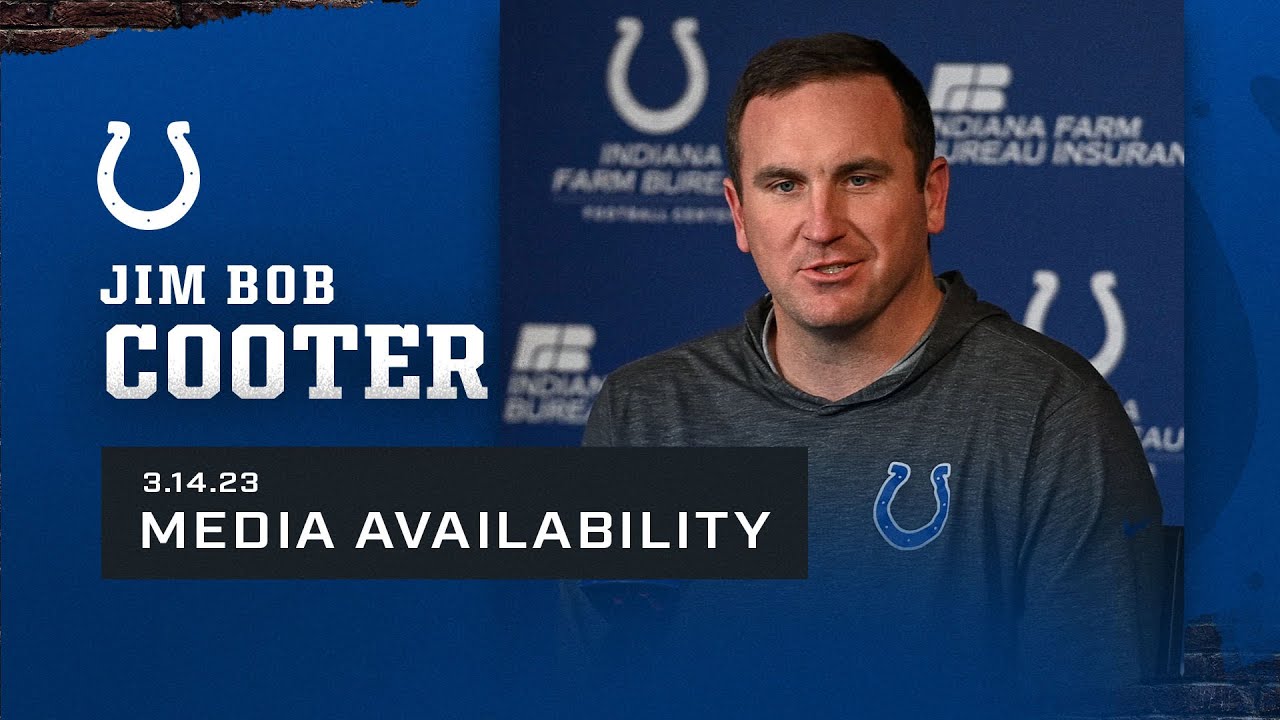 March 14, 2023 | Offensive Coordinator Jim Bob Cooter Media ...