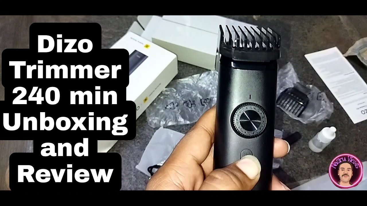 Dizo Trimmer kit ₹999 only with 240 mins runtime unboxing and review ...