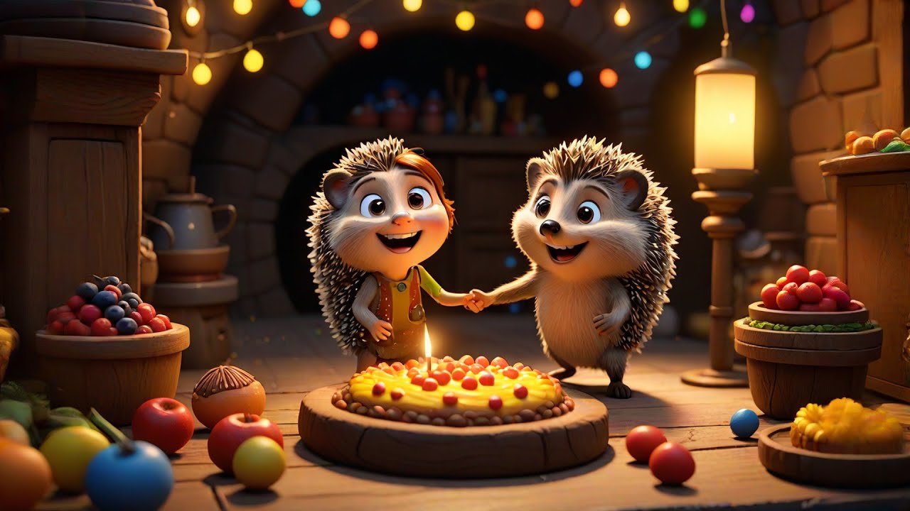 Two Little Hedgehogs Bake a Cake | Baking & Counting Song for Kids ...