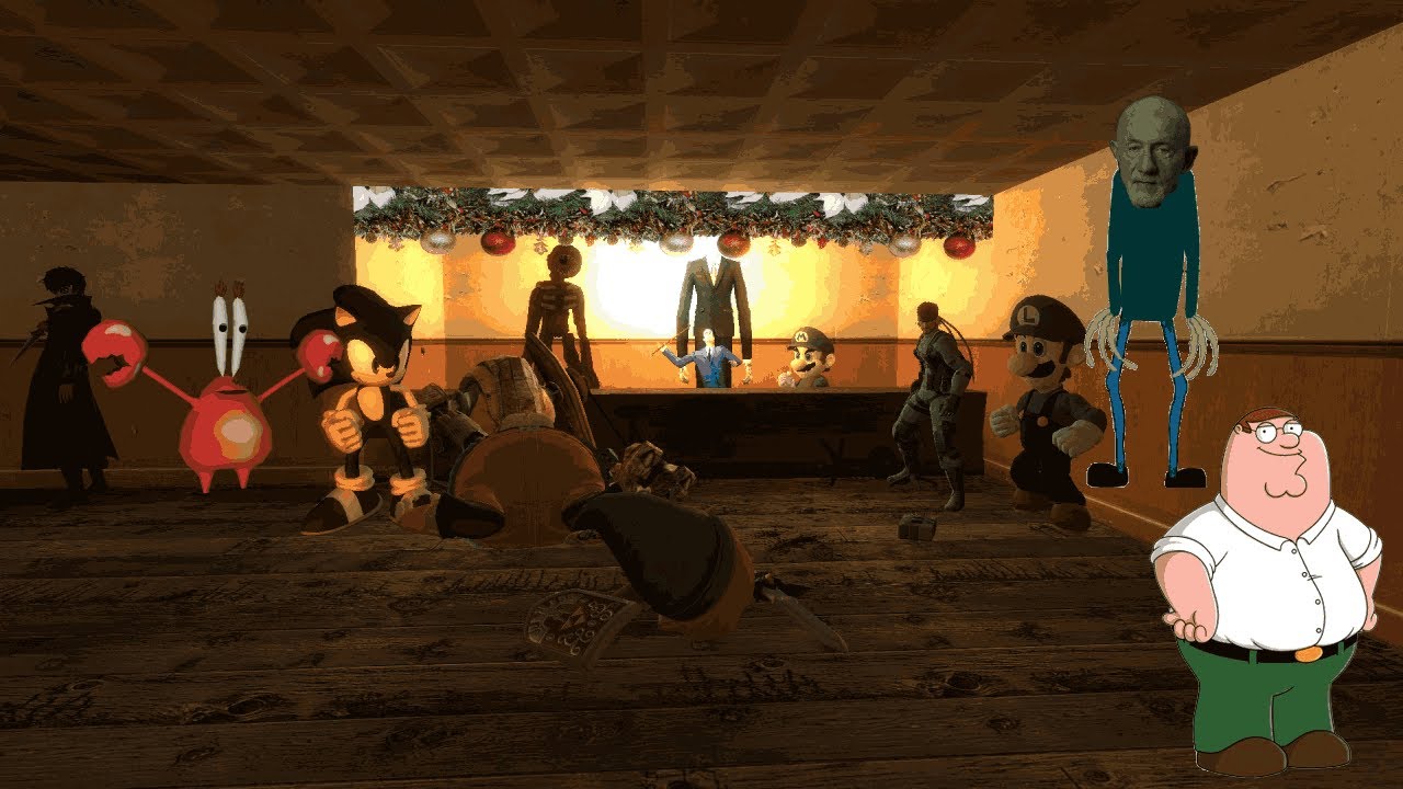 using smash bros ultimate pack in gmod with That J guy - YouTube