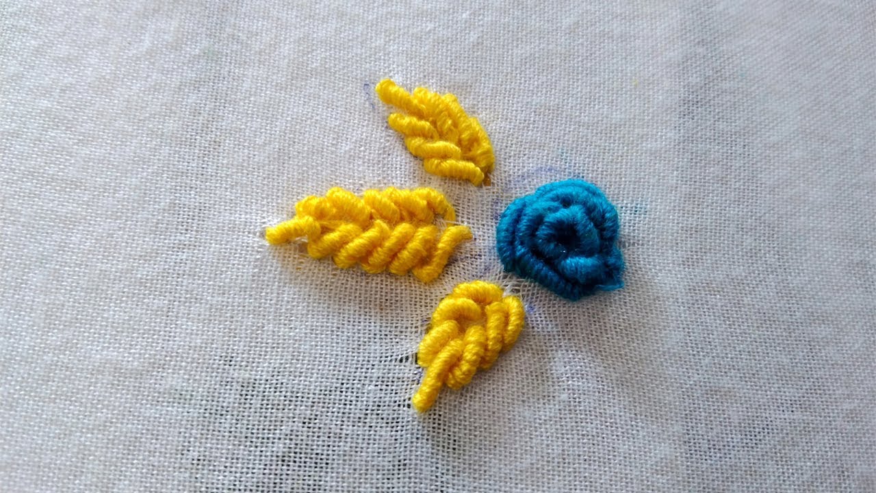 Easy Spring Tanka Technique | Embroidery and Cooking - YouTube