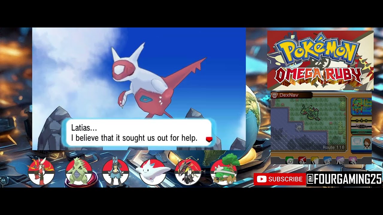 Pokemon Omega Ruby Randomizer EP 10 : Finally! Mega Evolution UNLOCKED ...