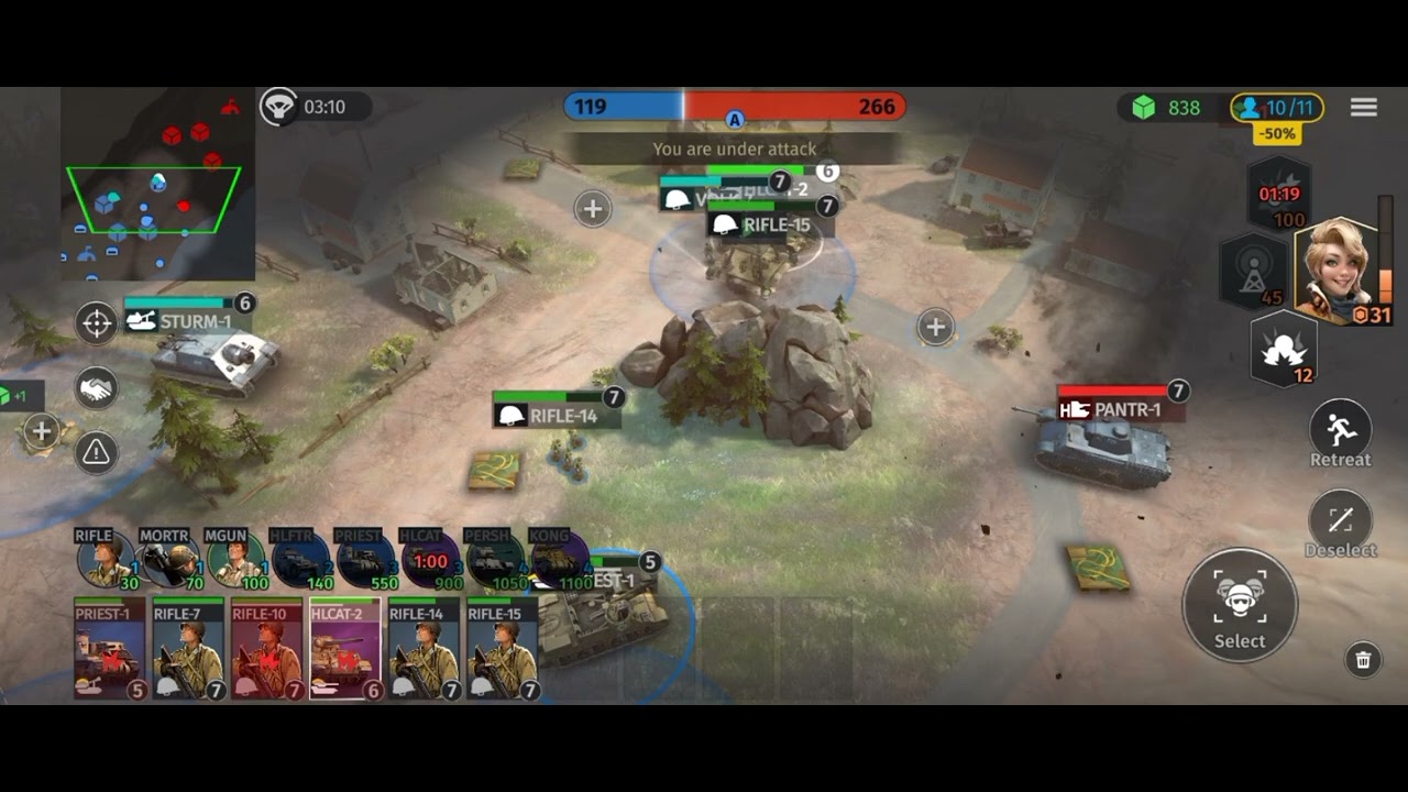 wwa rts : USA gameplay - YouTube