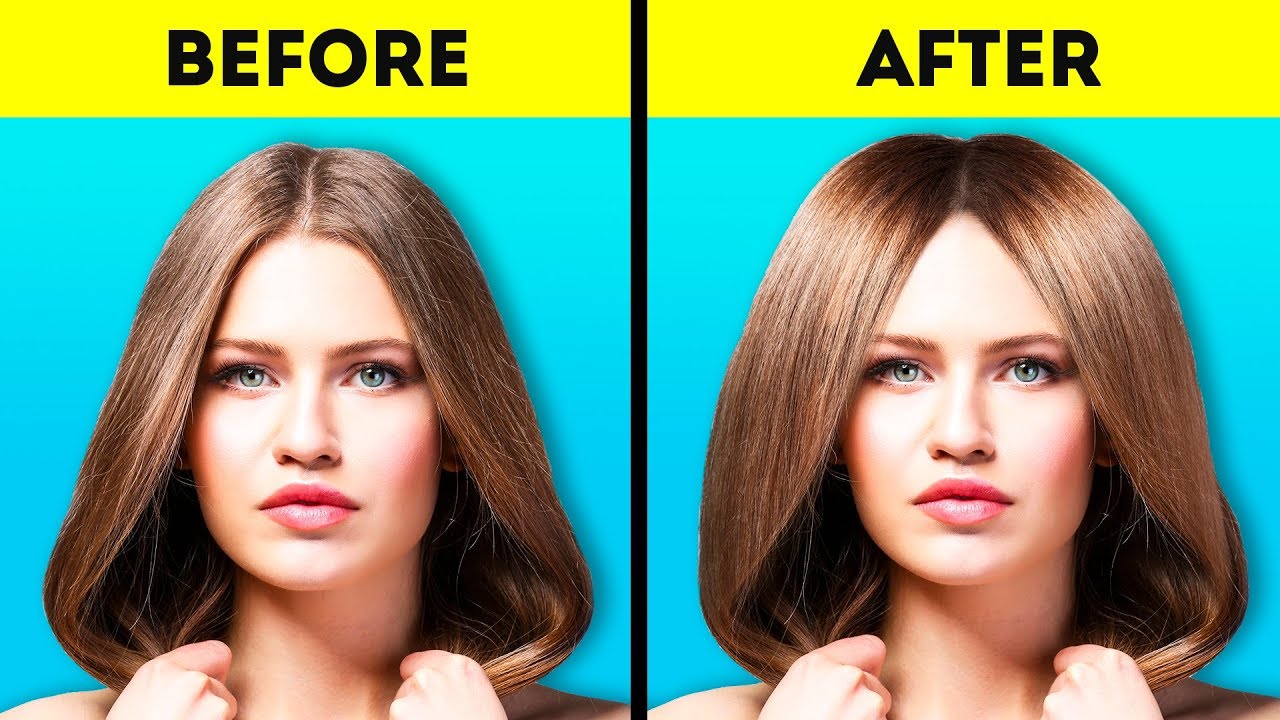 29 LIFE HACKS FOR HEALTHY AND BEAUTIFUL HAIR - YouTube