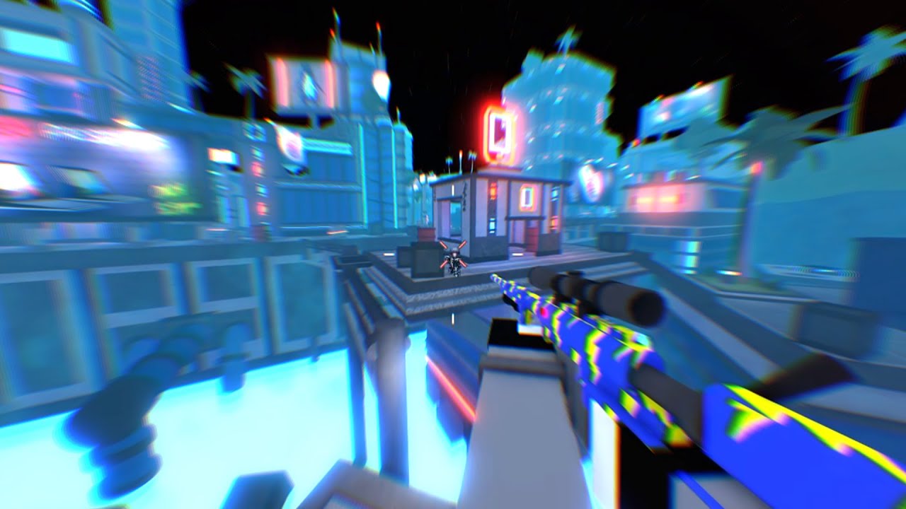 You Can Trickshot On This Game.. (Energy Assault) - YouTube