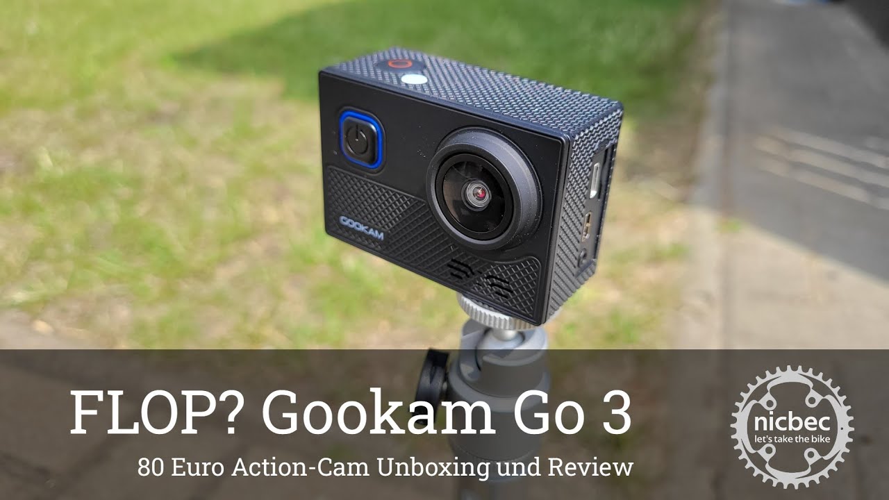 Gookam Go3 Unboxing und Test der 80 Euro ActionCam - YouTube