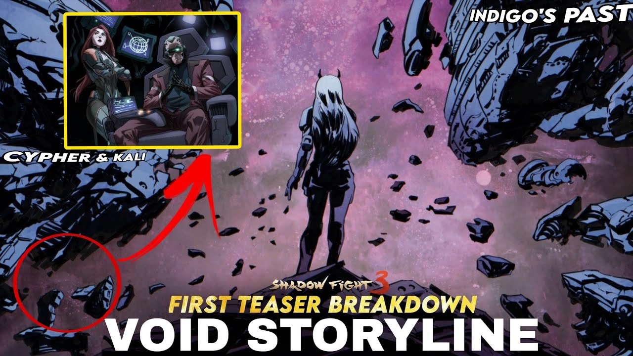 Shadow Fight 3 Void Storyline First Teaser Breakdown - Indigo's Past ...