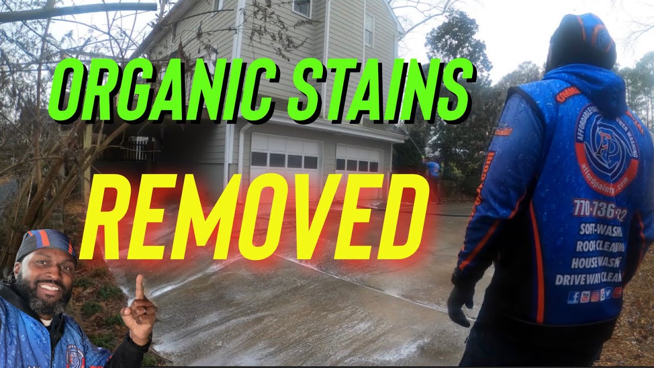 Pressure washing Driveways, 5 years Since last cleaning if at all @powerwashingproga - YouTube