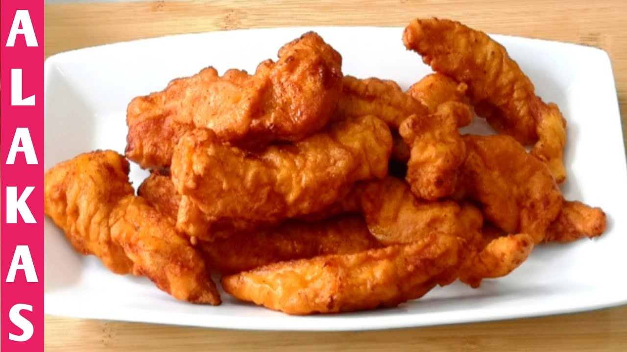 How To Make Chicken Tenders | Chicken Tenders Recipe By Alakas Cooking ...